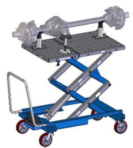 OTC debuts new differential adapter set for powertrain lift table ...