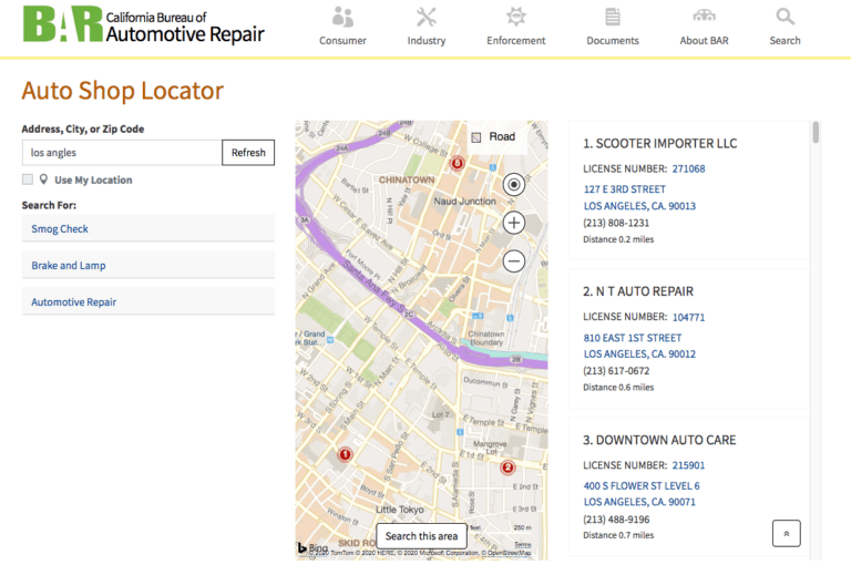 Bureau of Automotive Repair launches new ‘Auto Shop Locator ...