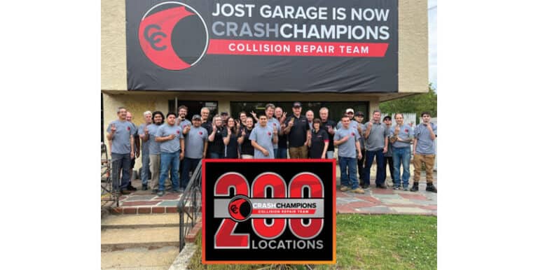 Crash Champions celebrates opening of 200th location - Aftermarket Matters