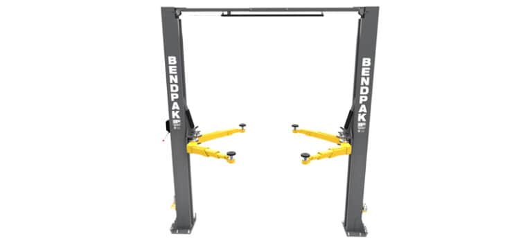BendPak reinvents two-post lift for electric vehicles - Aftermarket Matters