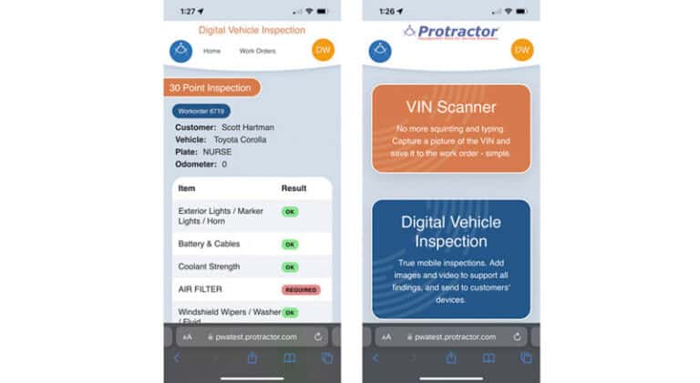 Protractor launches digital vehicle inspection tool and VIN scanner ...